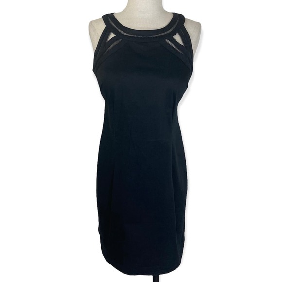 Alyn Paige | Dresses | Alyn Paige Mesh Strappy Dress Cotton Zipper ...